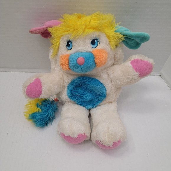 Toys | Vintage Popples Plush Puffball Stuffed Roll Animal Dog Toy ...